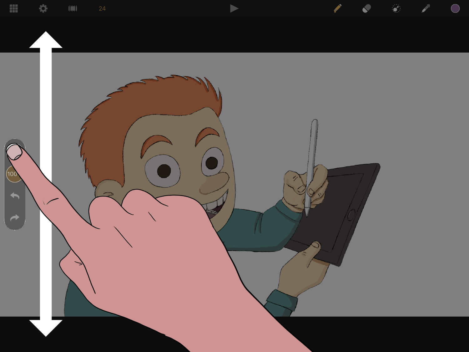 Learn the Gestures – Callipeg
