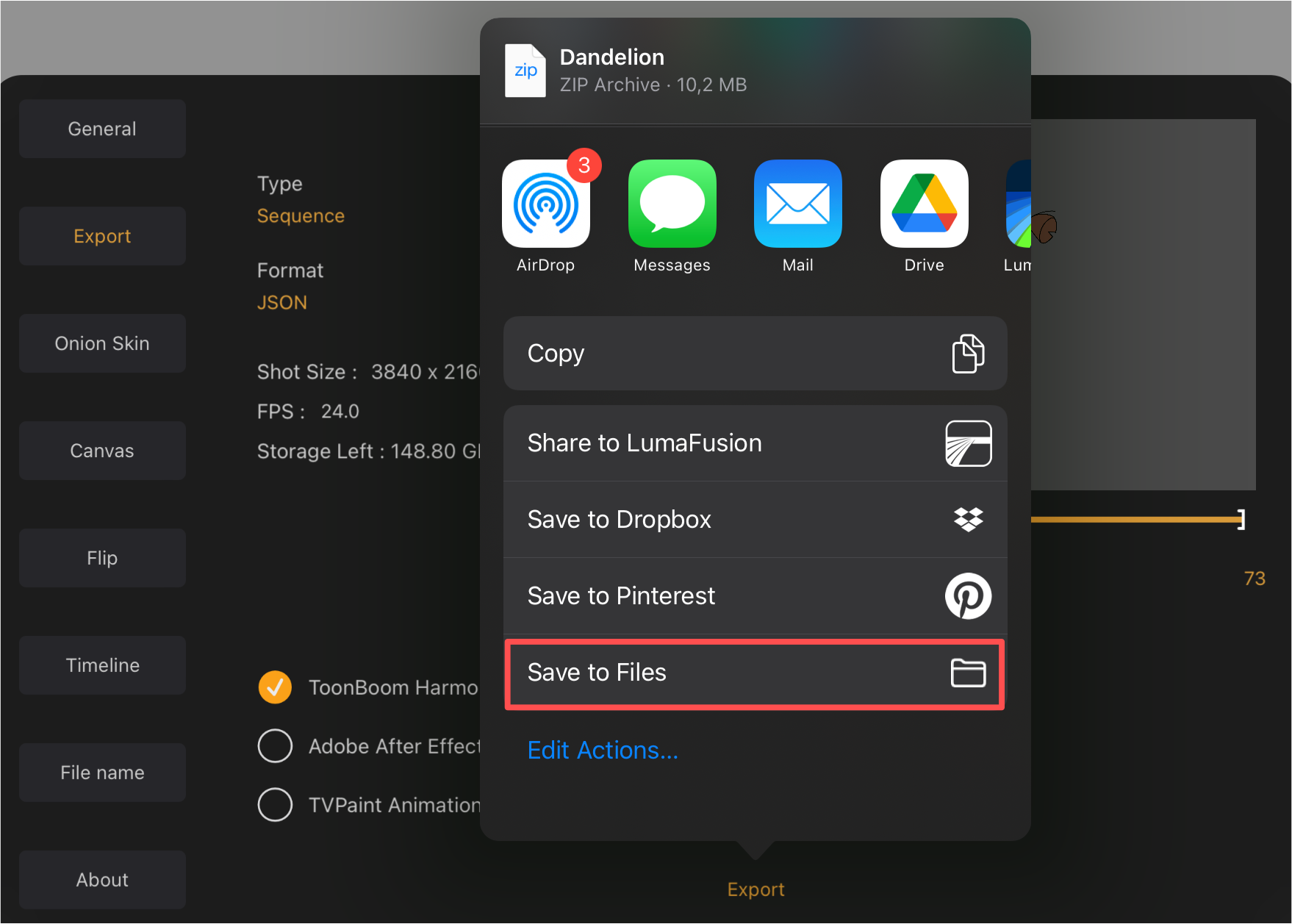 Export to Toon Boom Harmony – Callipeg