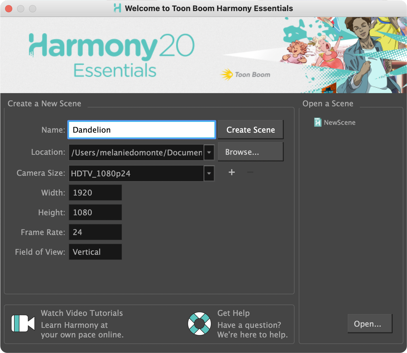 Export to Toon Boom Harmony – Callipeg