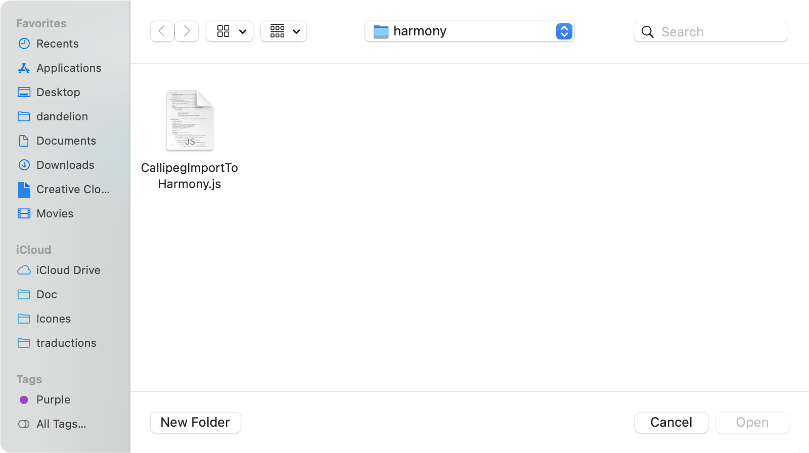 Export to Toon Boom Harmony – Callipeg