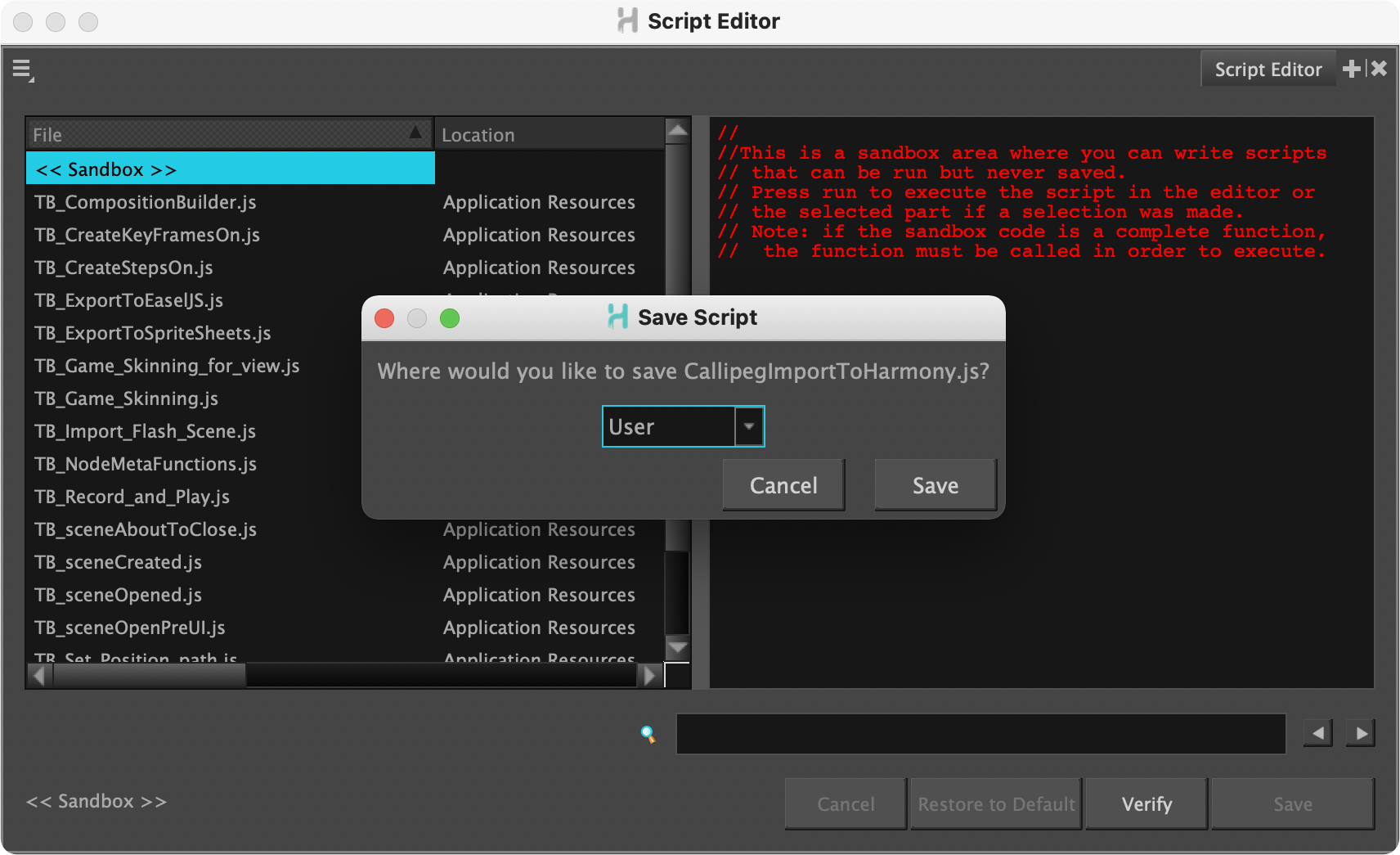 Export to Toon Boom Harmony – Callipeg