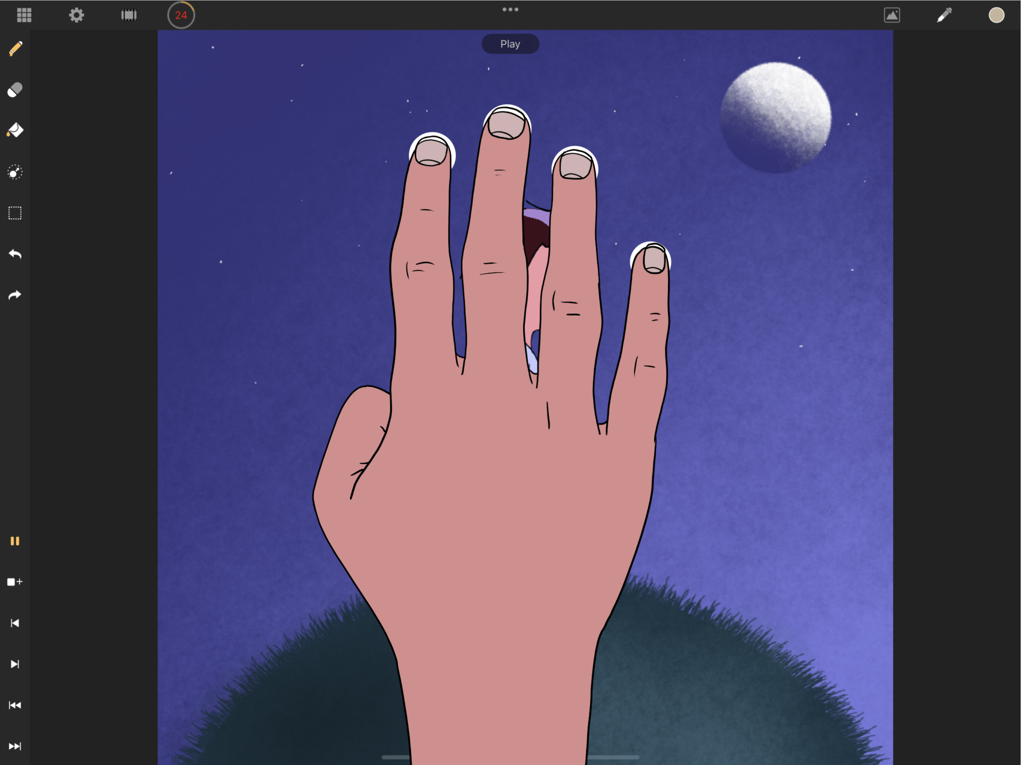 Gestures On The Canvas – Callipeg