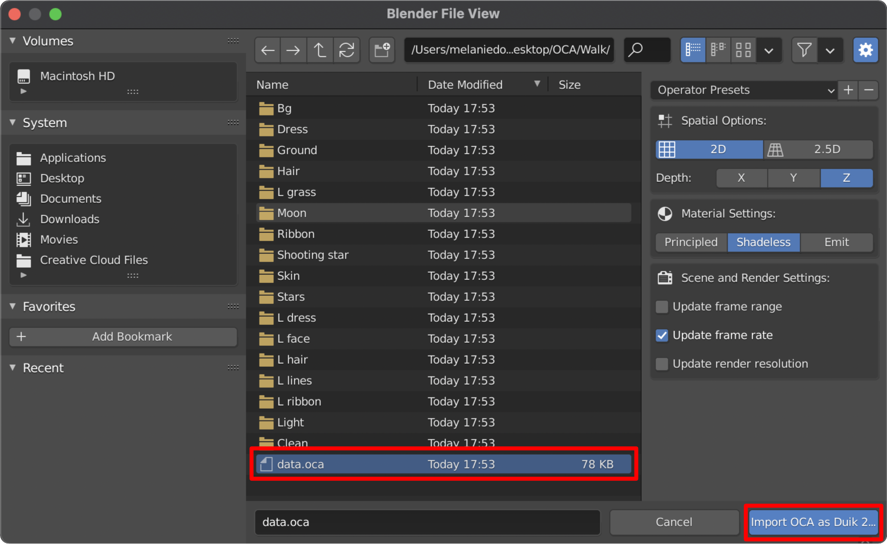 Export to Blender – Callipeg