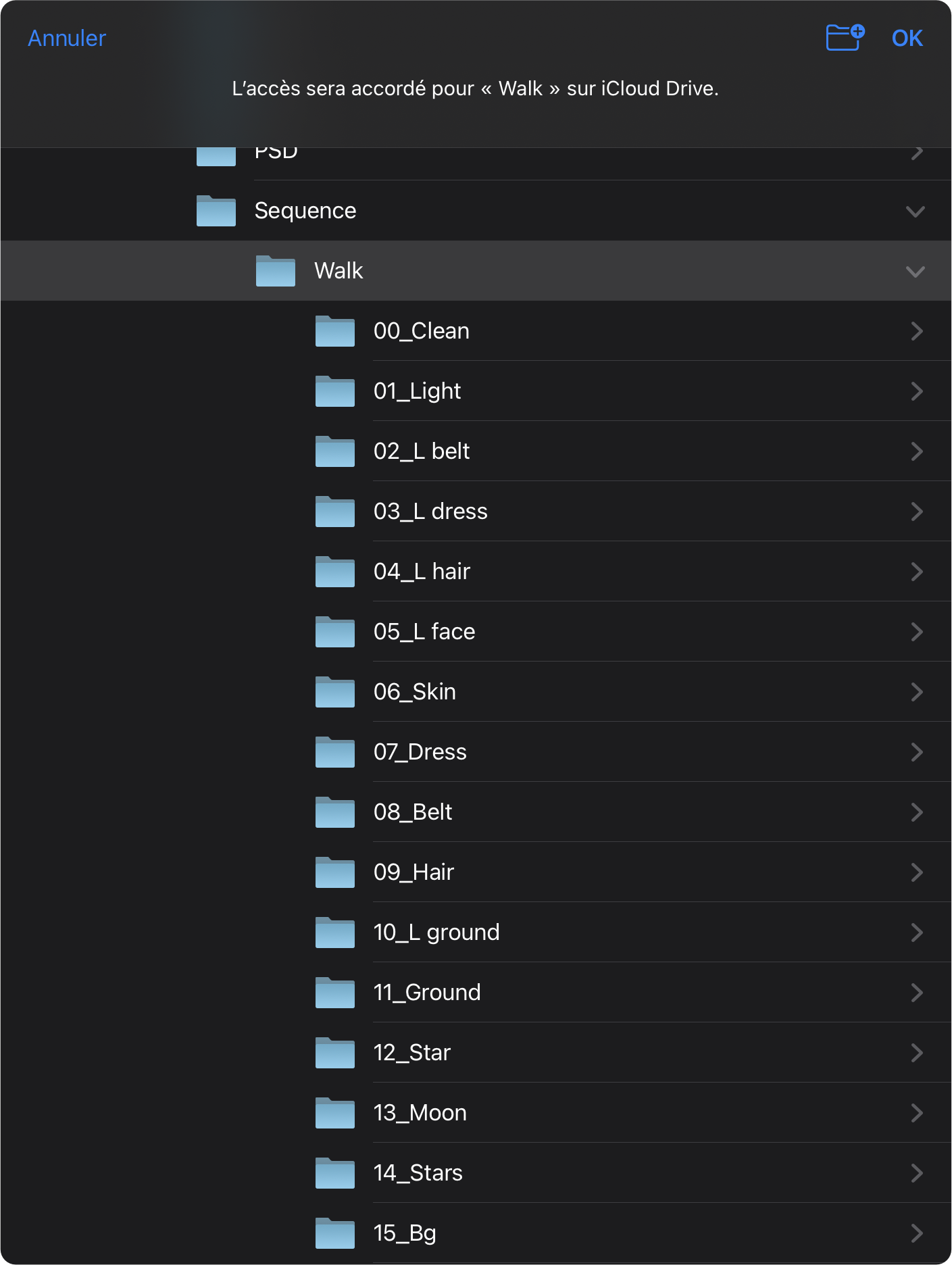 Import Séquence – Callipeg