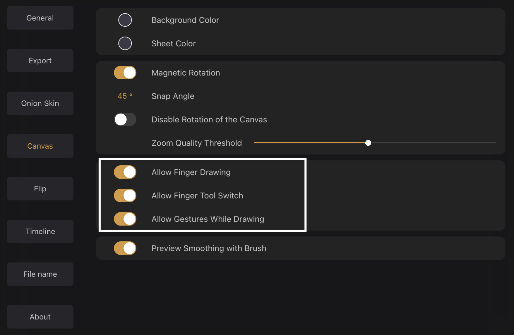 Gestures On The Canvas – Callipeg