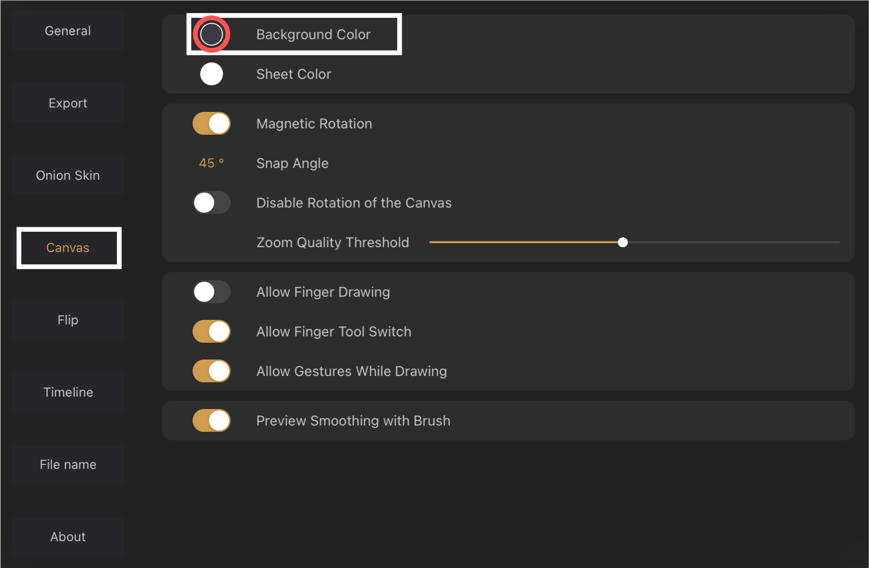 The Canvas – Callipeg